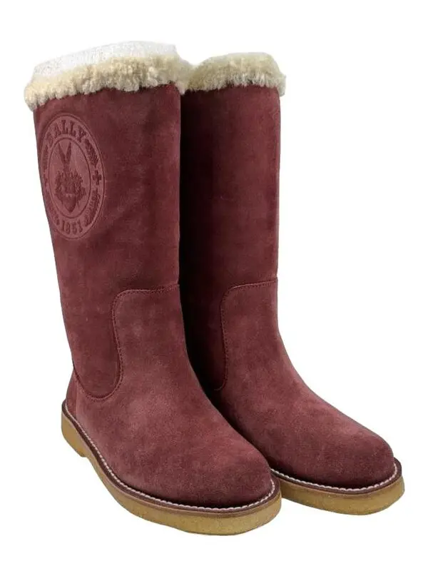 Bally Logo Boots - Red