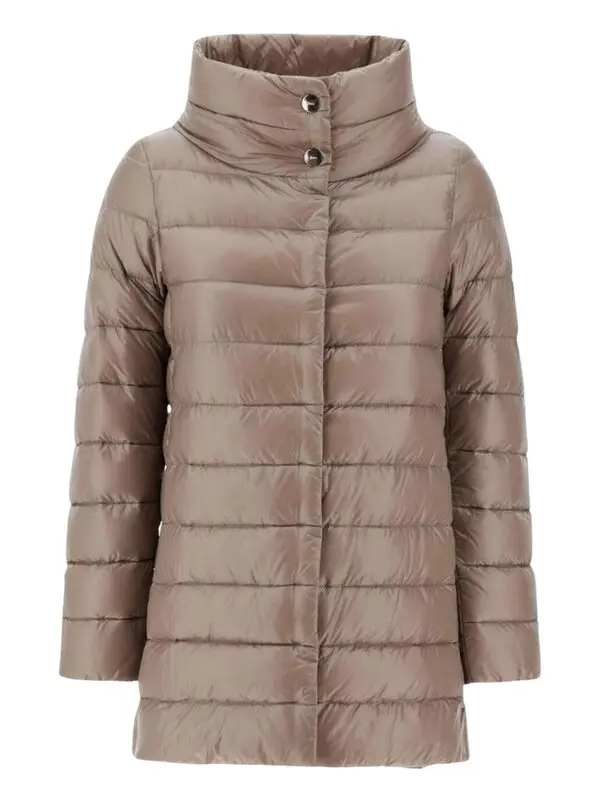 Herno Amelia Quilted Coat - Nude