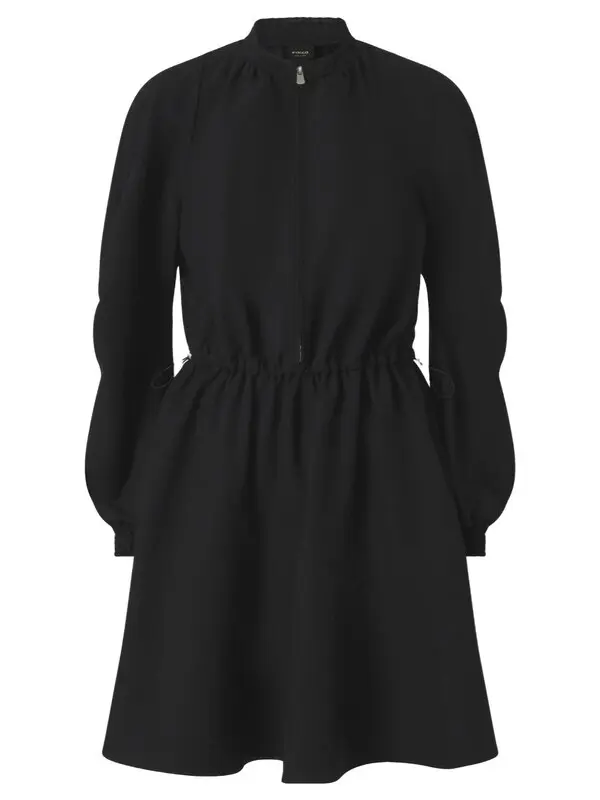 Pinko Sardina Zipped Mini Dress - Black