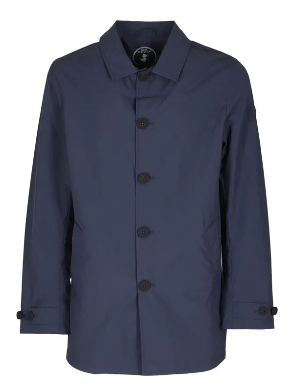 SAVE THE DUCK Single-breasted Coat - Blue