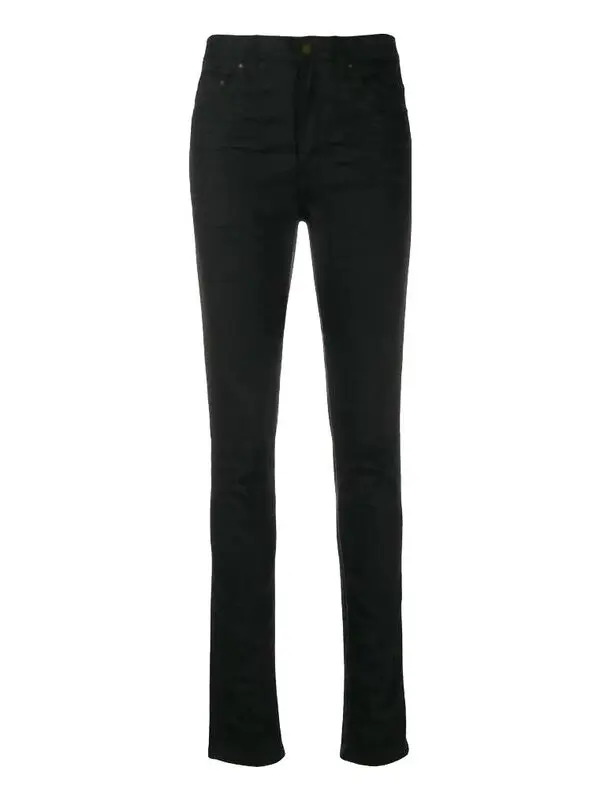 Saint Laurent Mid-rise Skinny Jeans - Black
