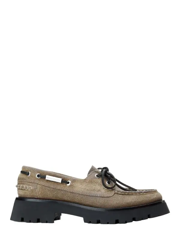 Alexander Wang Carson Boat Loafers - Beige