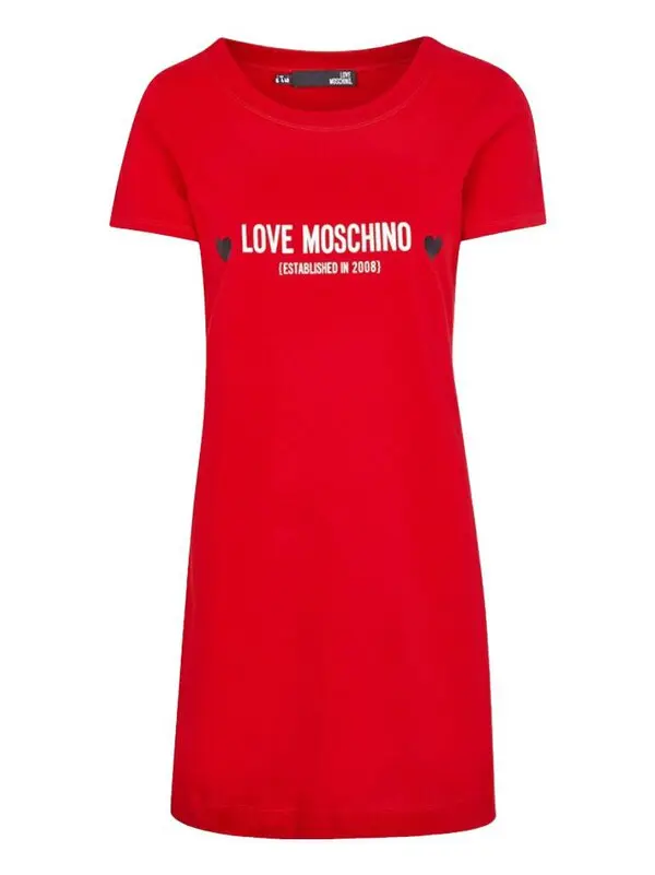 Moschino T-shirt Dress - Red