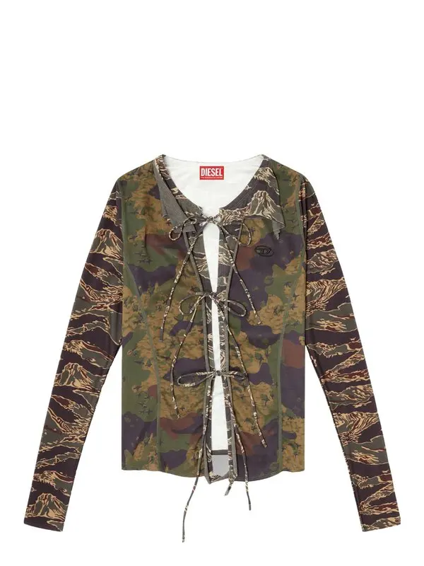 DIESEL® T-afry Top - Military Green