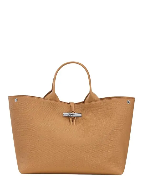 Longchamp Le Roseau L Tote Bag - Walnut