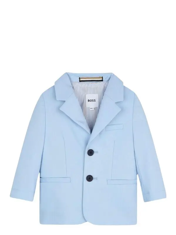 Hugo Boss Single-breasted Blazer - Blue