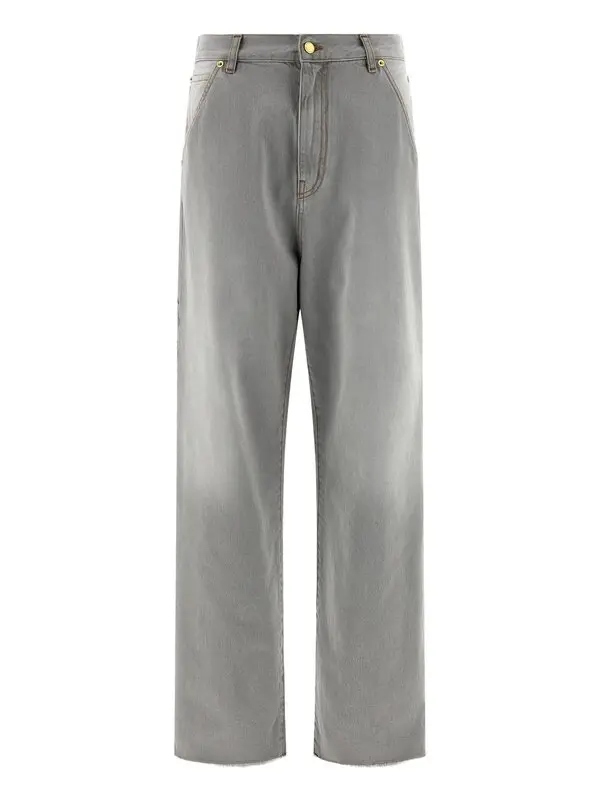 DARKPARK Belted Straight-leg Jeans - No