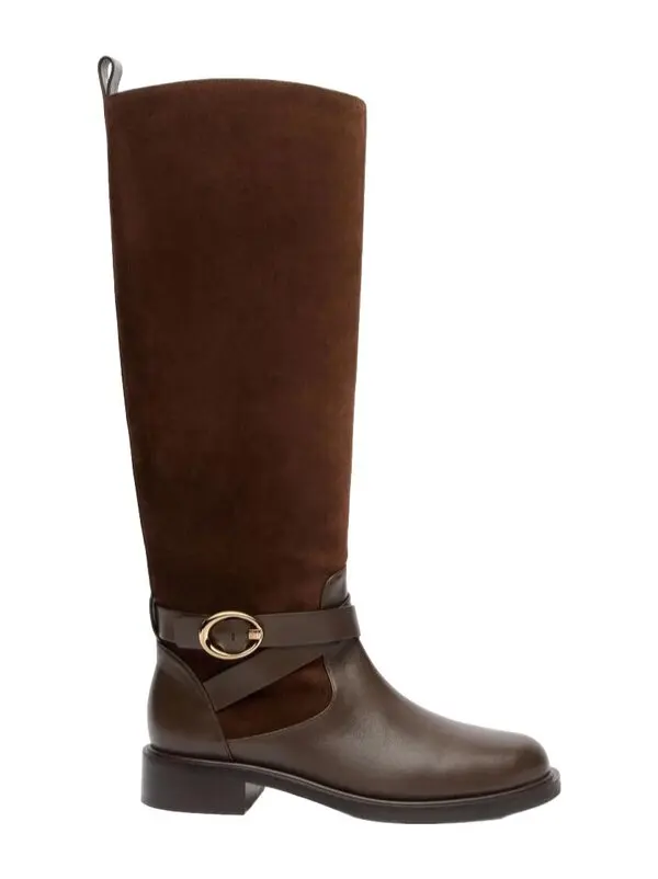 STUART WEITZMAN Benni Knee-high Boots - Walnut Color