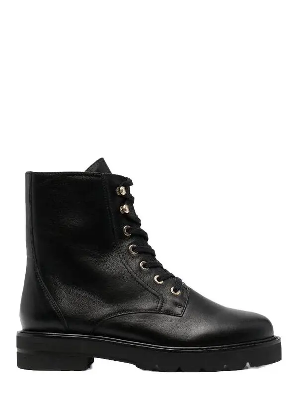 STUART WEITZMAN Lace-up Ankle Boots - Black