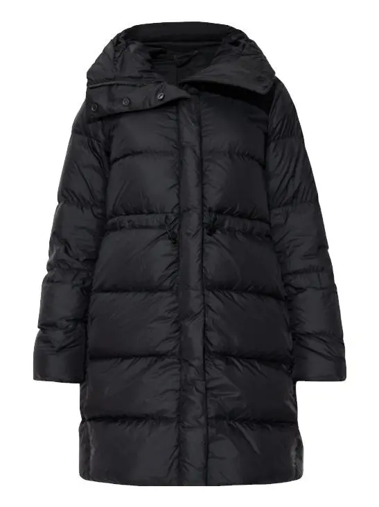 Canada Goose Montgomery Down Coat With Tonal Label - Black
