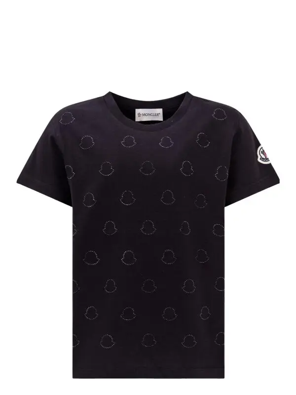 Moncler Short Sleeve T-shirt - Black