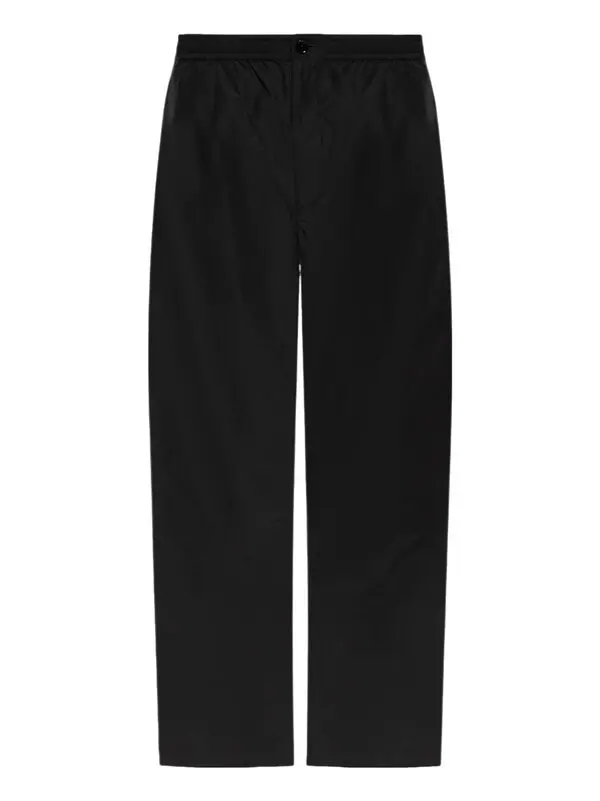 Theory Pleated Drawstring Trousers - Black