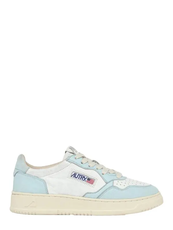 AUTRY Medalist Bicolor Lace-up Sneakers - White