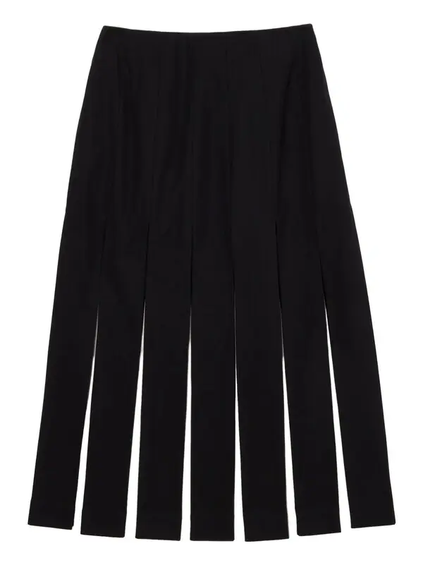 Simone Rocha Multi Slit Skirt - Charcoal