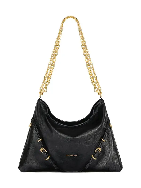 Givenchy Medium Voyou Chain Shoulder Bag - Black