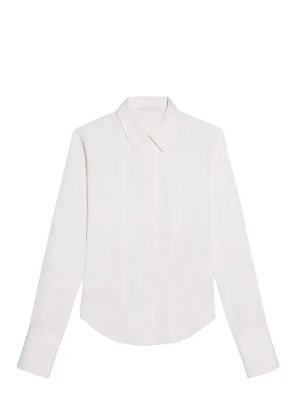 Helmut Lang Fitted Poplin Shirt - White