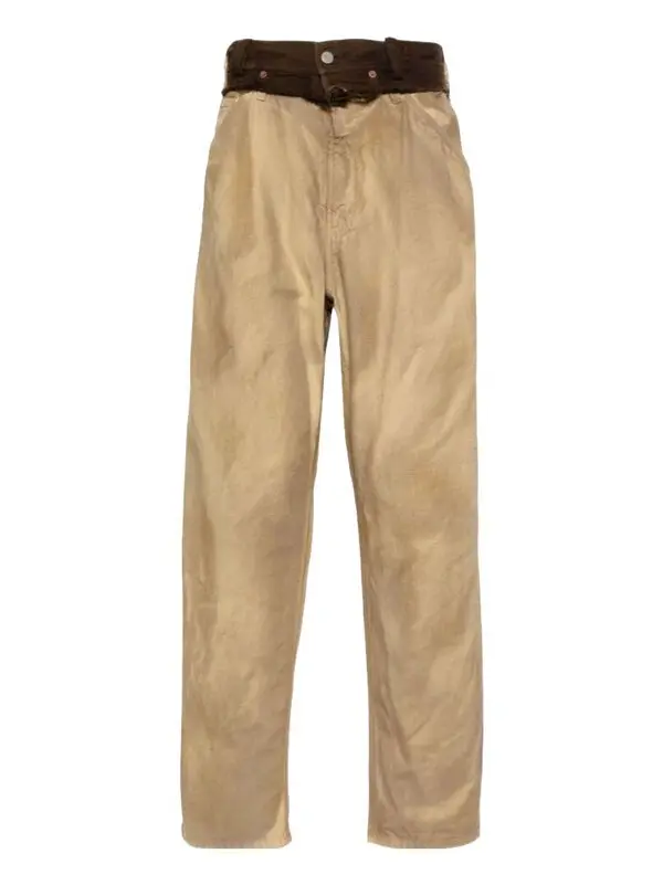 MAGLIANO Togliatti Belted Trousers - Nude