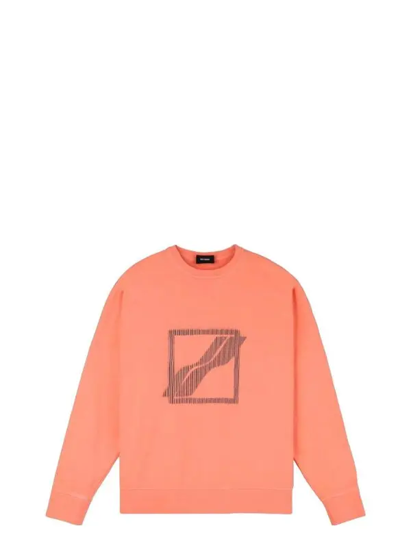 We11Done Logo Crewneck Sweatshirt - Pink