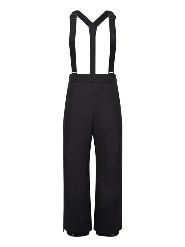 Moncler Side Zipped Ski Pants - Black
