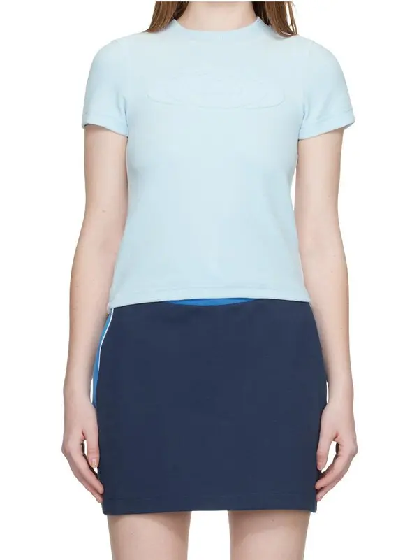 Casablanca Logo Short Sleeve T-shirt - Blue