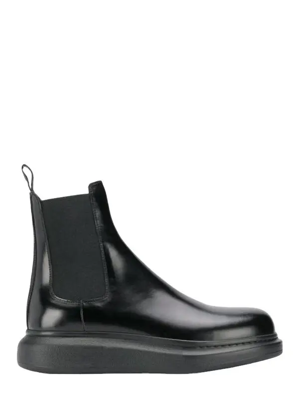 Alexander McQueen Hybrid Chelsea Boots - Black