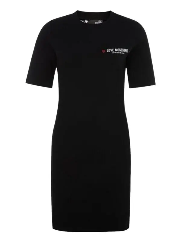 Moschino T-shirt Dress - Black