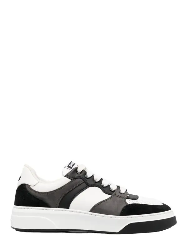 Dsquared2 Panelled Lace-up Sneakers - White