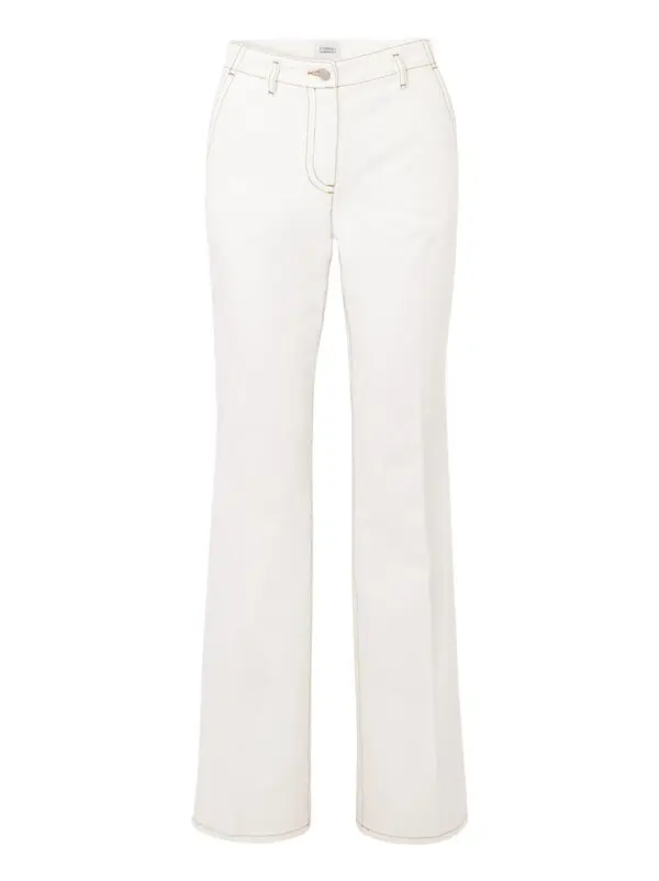 Dries Van Noten Parchia Jeans - White