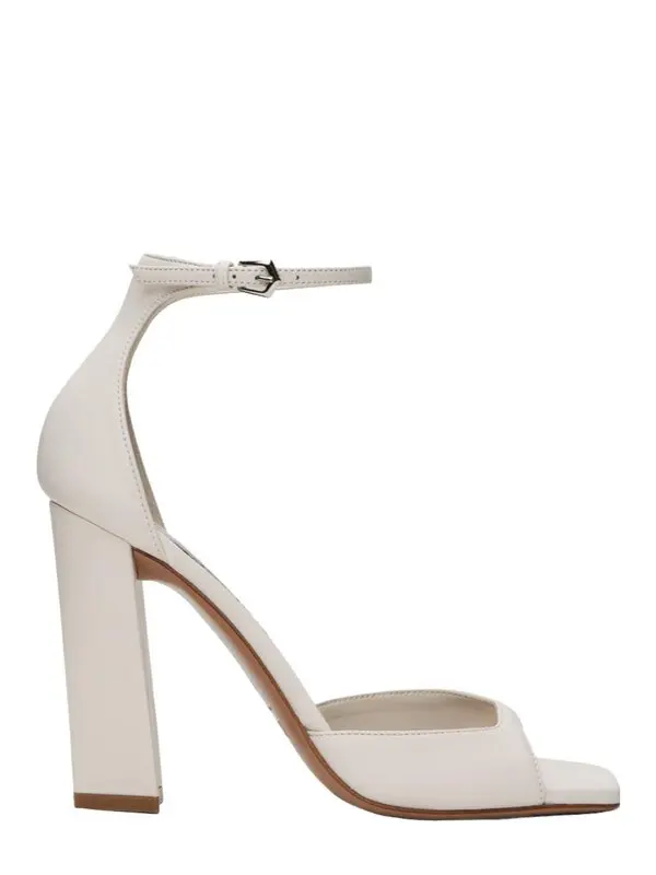 Paris Texas Grace High-heeled Sandals - White