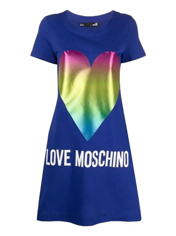 Moschino T-shirt Dress - Blue