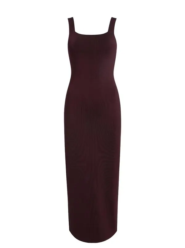Khaite Dixi Midi Dress - Black