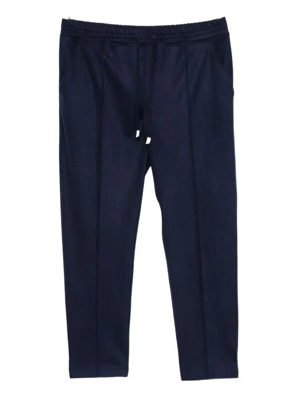Eleventy Elasticated-waistband Trousers - Black