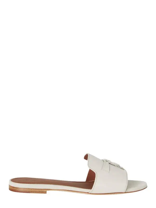 Loro Piana Summer Charms Flat Sandals - Pink Pearl