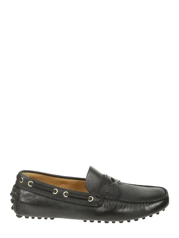 Car Shoe Driving Loafers - Black
