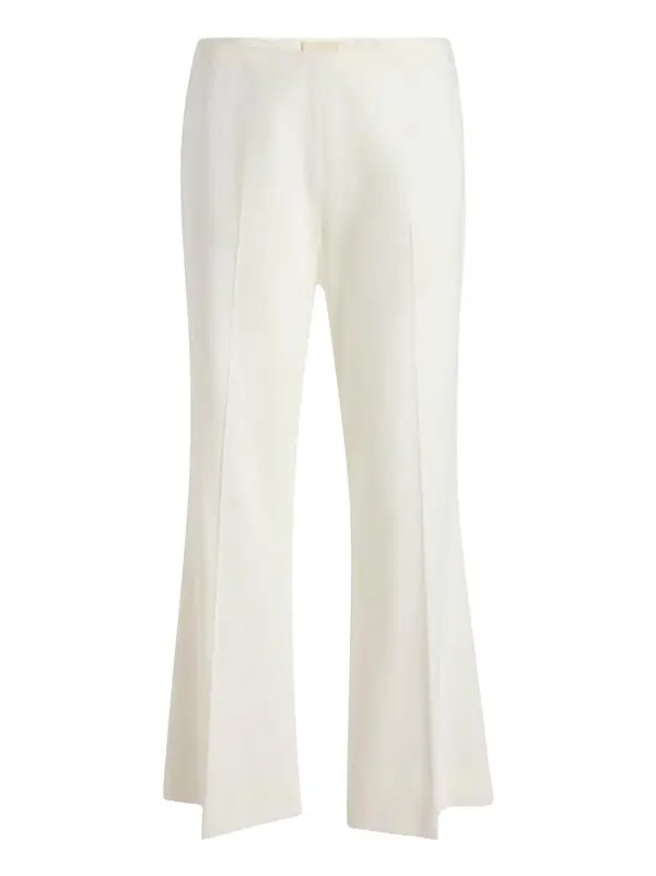 Khaite Walter Flared Trousers - White