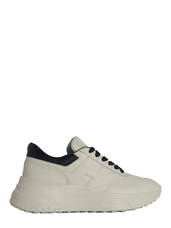 Hogan Hi-fi Lace-up Sneakers - White