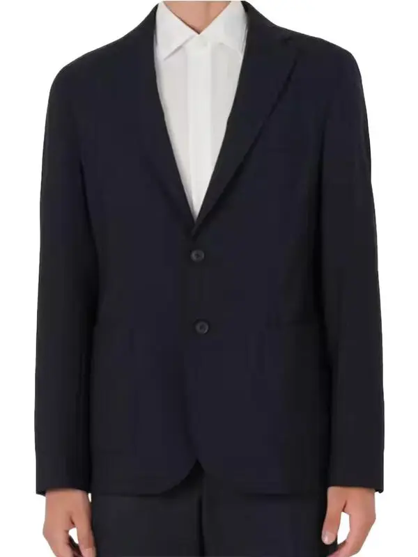 Hugo Boss Single Breasted Blazer - Navy