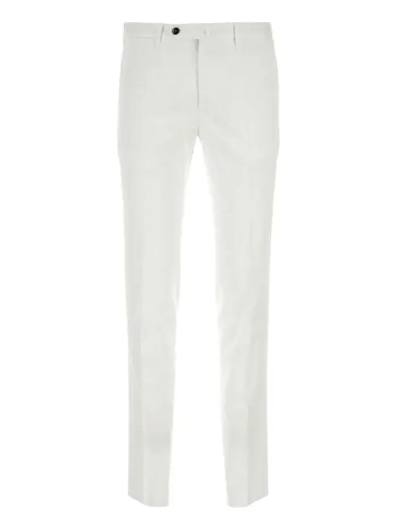 PT TORINO Slim Fit Pants - White