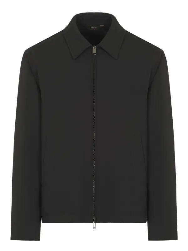Brioni Performa Classic Blouson Jacket - Midnight Blue