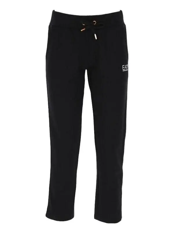 Emporio Armani Logo Sweatpants - Black