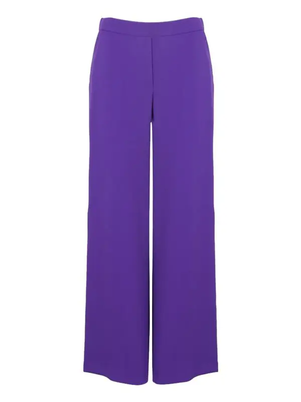 P.a.r.o.s.h High-waisted Wide-leg Pants - Blue