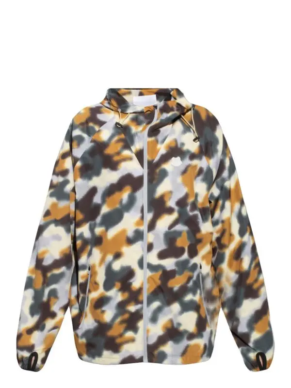 Kenzo Hooded Camouflage Casual Jacket - Multicolor