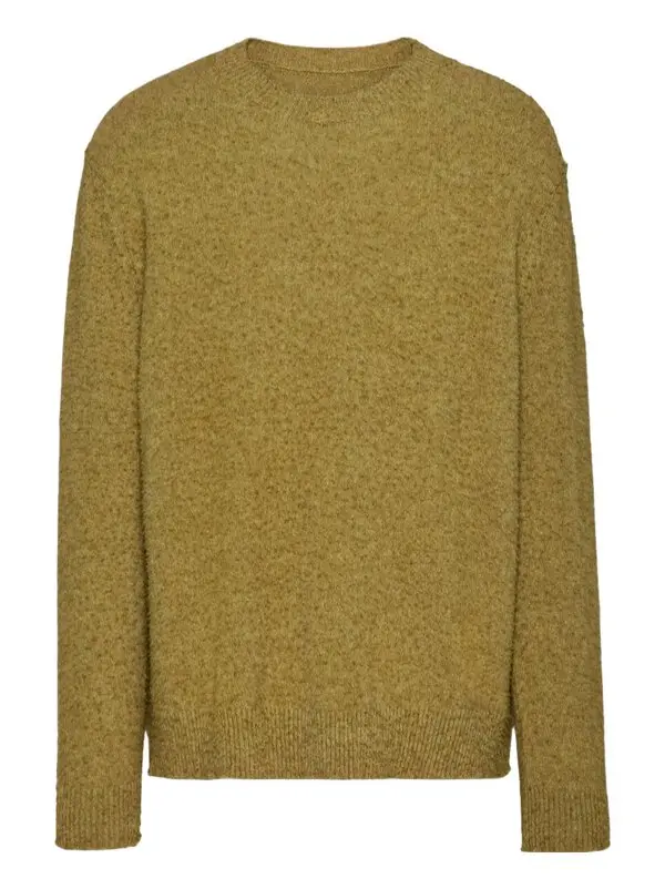 MAISON MARGIELA Textured Knit Sweater - Light Green