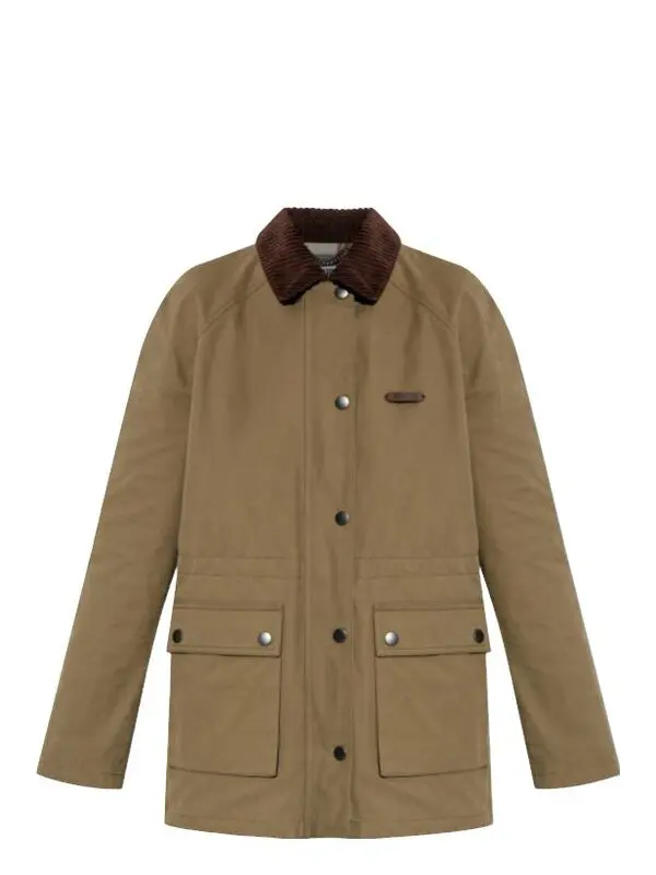 Moschino Long Sleeve Casual Jacket With Lapels And Pockets - Brown