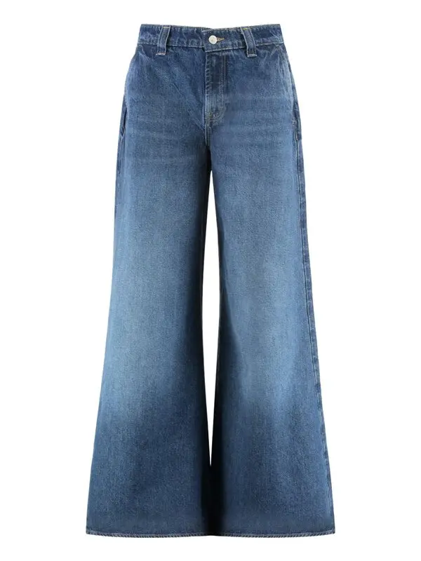 7 For All Mankind Willow Wide-leg Jeans - Blue