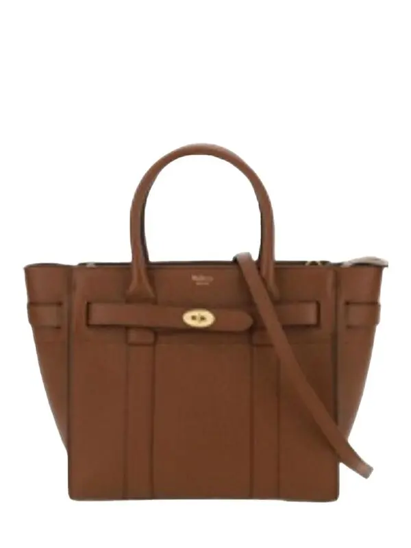 Mulberry Bayswater Zipped Small Tote Bag - Brown