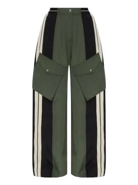 Palm Angels Pocket Straight Trousers - Black
