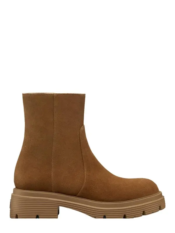 STUART WEITZMAN Hudson Lite Zipped Boots - Brown