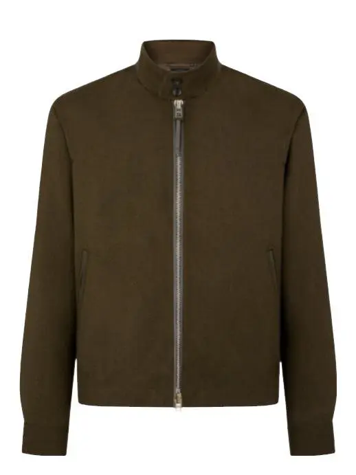 TOM FORD Zip-up Casual Jacket - Green