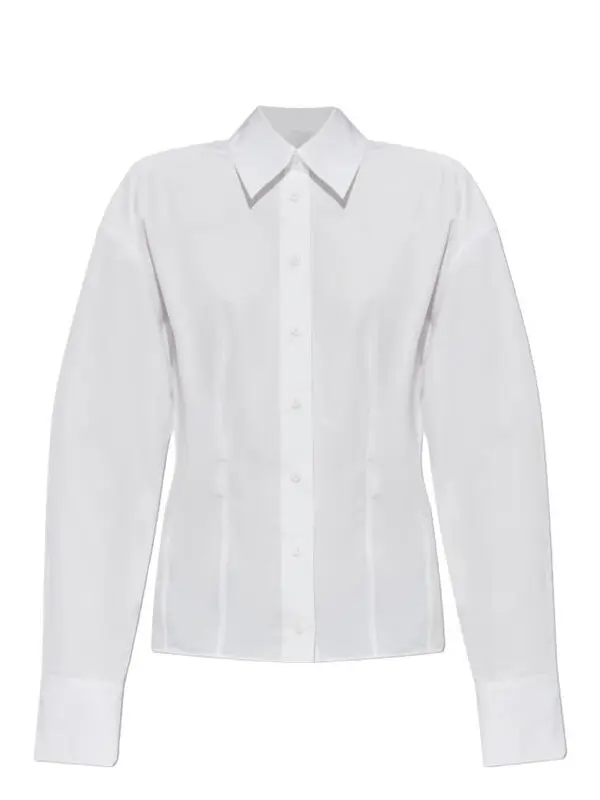 Attico Long Sleeved Shirt - White